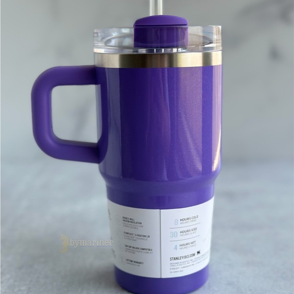 Stanley | Kitchen | Stanley Dahlia Shimmer Tumbler With Handle 2 Oz ...